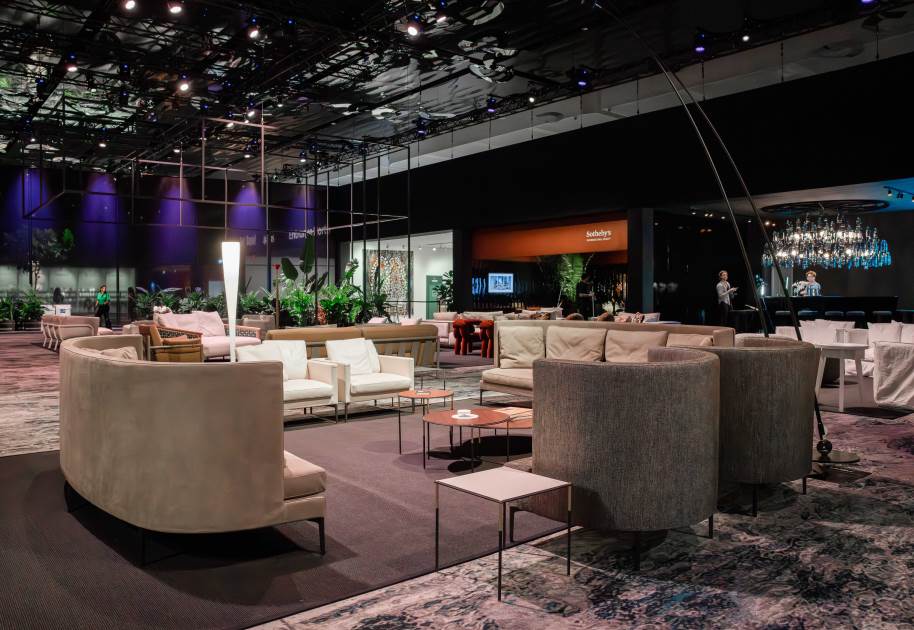 Living Divani @ Collectors Lounge di Art Basel Miami Beach